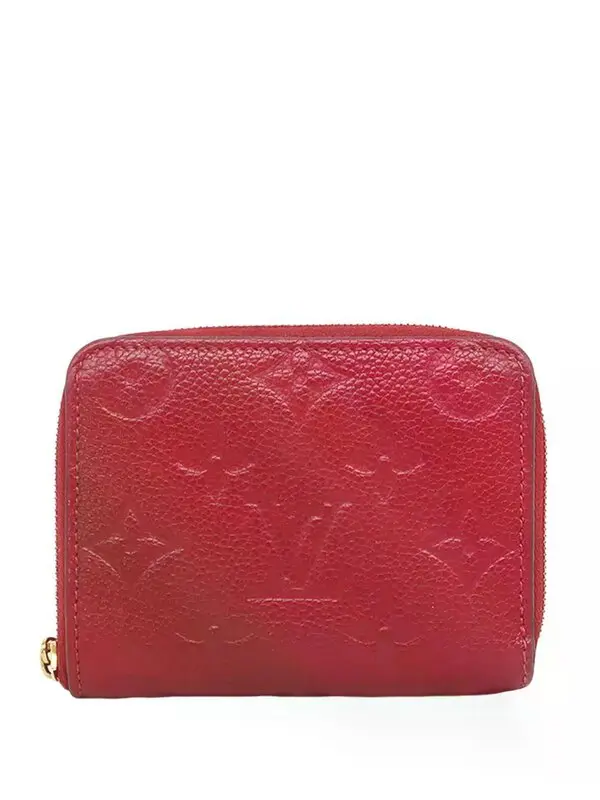 LOUIS VUITTON 2018 Monogram Empreinte Zippy Purse Coin Pouch
