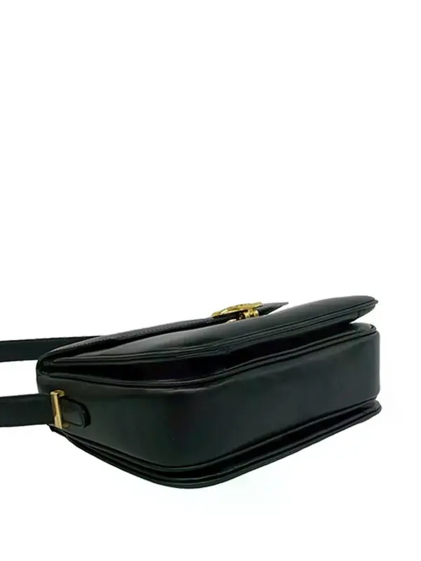 Celine Leather Triomphe Crossbody Bag