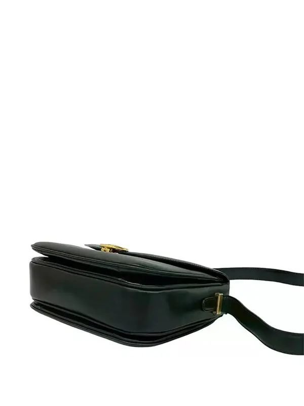 Celine Leather Triomphe Crossbody Bag