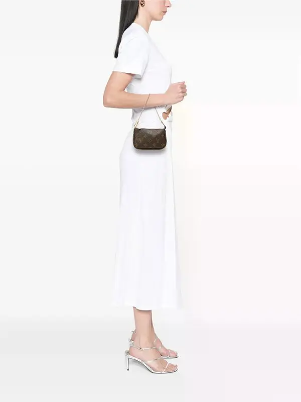 LOUIS VUITTON Monogram Mini Pochette Accessoires Handbag