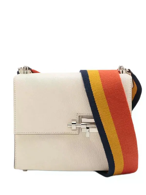 Hermès Verrou Chaine Crossbody Bag - White