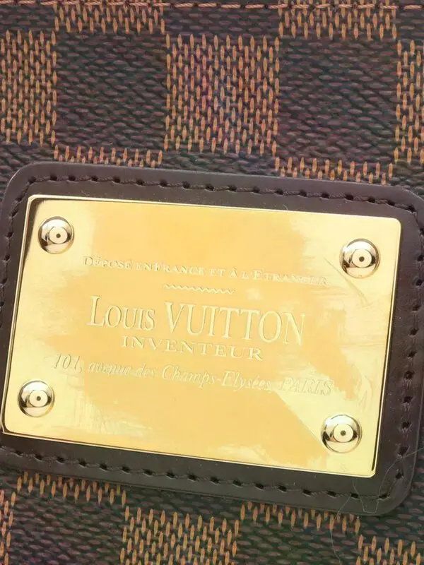 LOUIS VUITTON Damier Ebene Eva Satchel