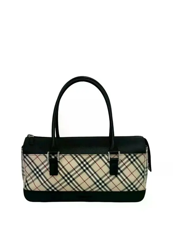 Burberry Nova Check Canvas Handbag