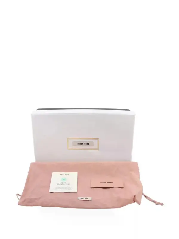 Miu Miu Nappa Leather Bucket Bag