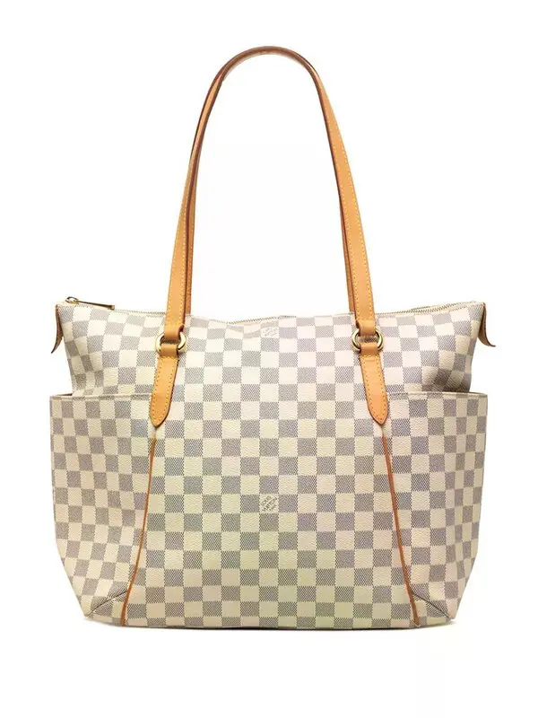 LOUIS VUITTON Damier Azur Totally Mm Tote Bag
