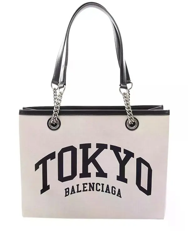 Balenciaga Tokyo Duty Free Tote Bag - Grey