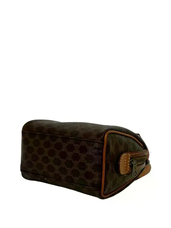 Celine Macadam Coated Canvas Satchel