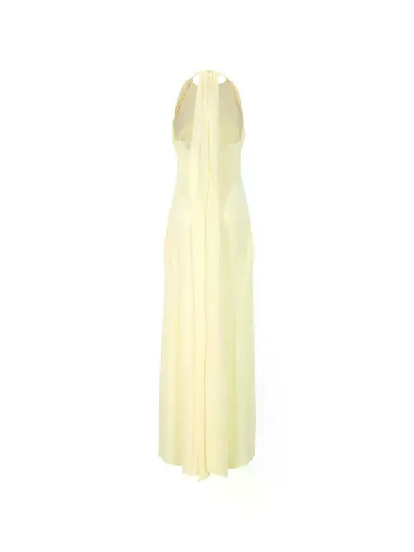 Blumarine Maxi Marocaine Halterneck Dress
