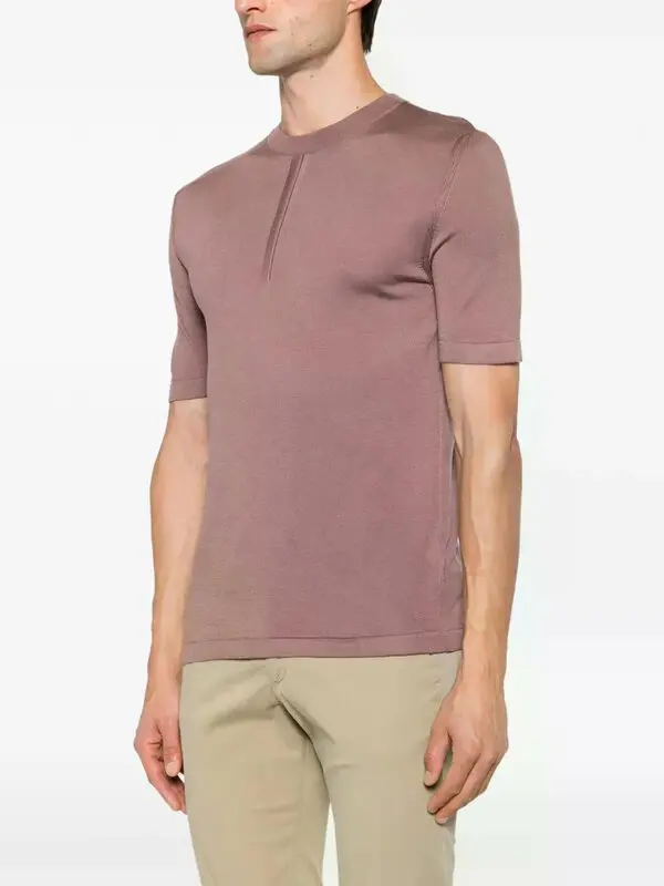 Brioni Short-sleeve Knit T-shirt