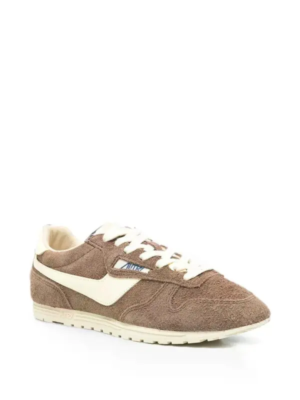 AUTRY Windspin Suede Logo-patch Sneakers