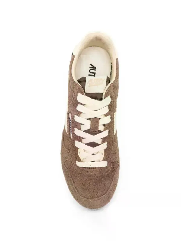 AUTRY Windspin Suede Logo-patch Sneakers
