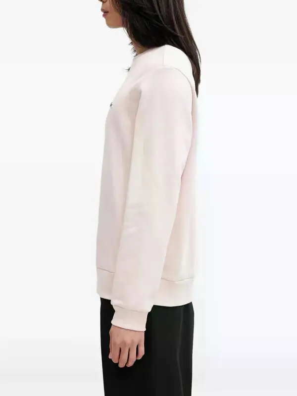 Lacoste Crew Neck Sweatshirt With Logo Patch