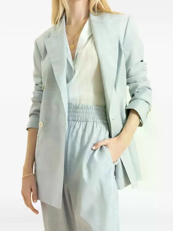 Eleventy Bib Detail Single-breasted Blazer