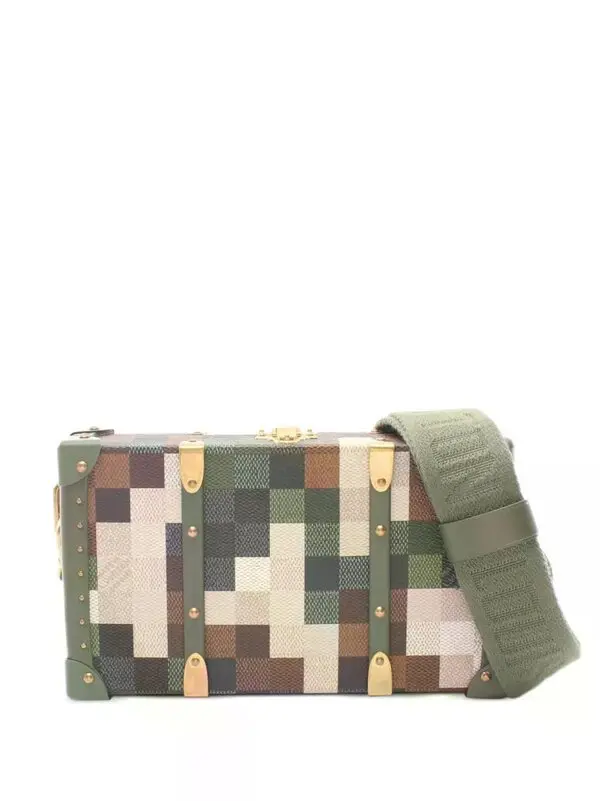 LOUIS VUITTON 2024 Wallet Trunk Damouflage Shoulder Bag