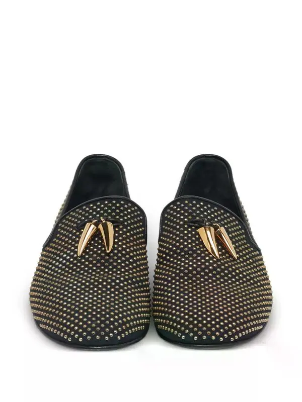 GIUSEPPE ZANOTTI Shark Tooth Loafers
