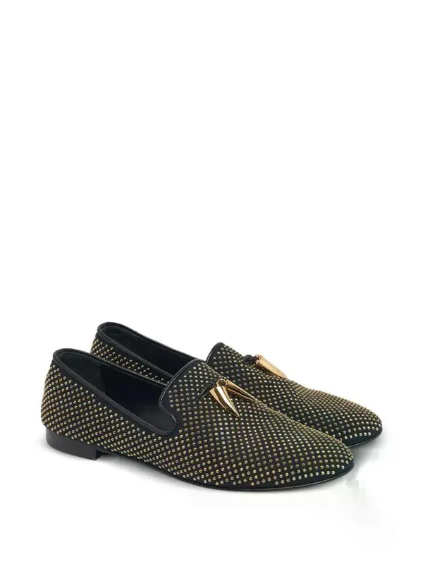 GIUSEPPE ZANOTTI Shark Tooth Loafers