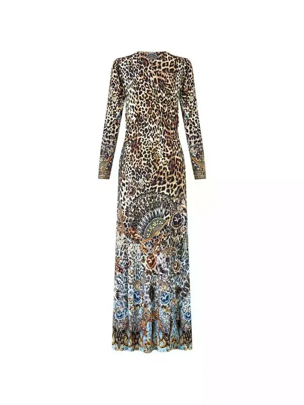 Camilla Leopard-print Maxi Dress