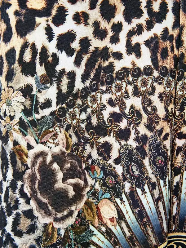 Camilla Leopard-print Maxi Dress