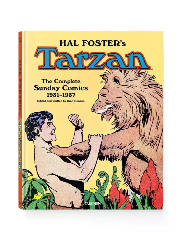 TASCHEN Hal Foster’s Tarzan The Complete Sunday Comics 1931–1937 Book - Yellow