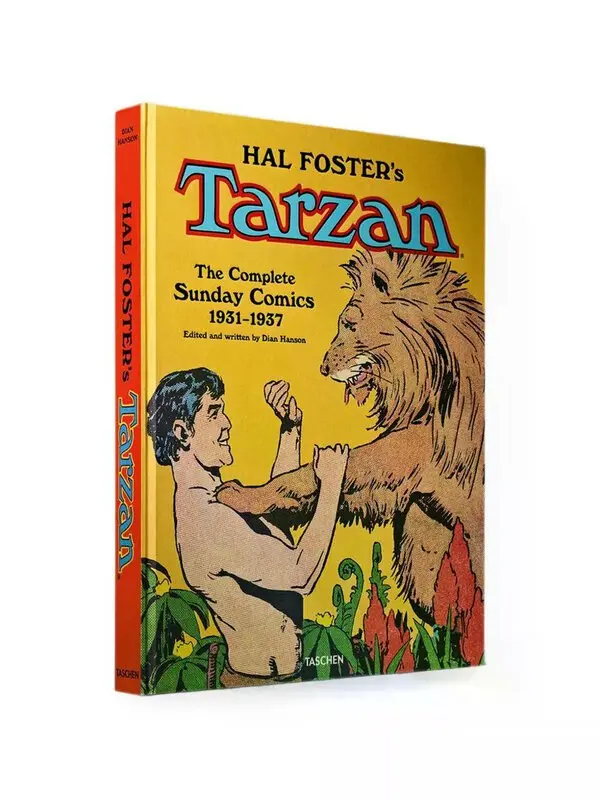 TASCHEN Hal Foster’s Tarzan The Complete Sunday Comics 1931–1937 Book - Yellow