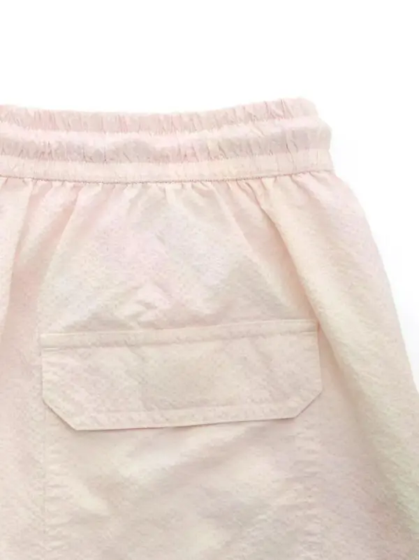 04651 HANDELSGESELLSCHAFT MBH & CO. KG Seersucker Drawstring Swim Shorts