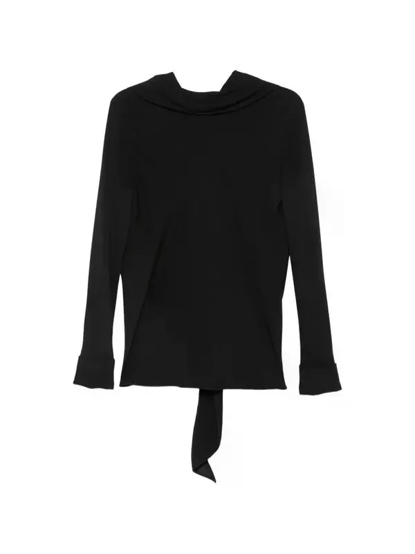 THE ROW Evo Draped Back Top