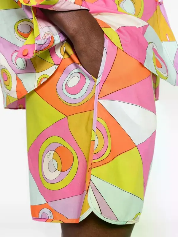 Emilio Pucci Iride Print Shorts