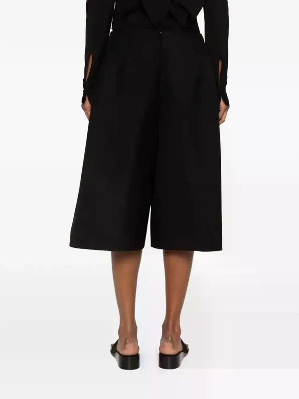 THE ROW Fauna Pleated Tailored Shorts