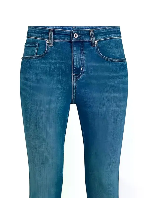 Karl Lagerfeld Faded Effect Skinny Fit Jeans - Blue