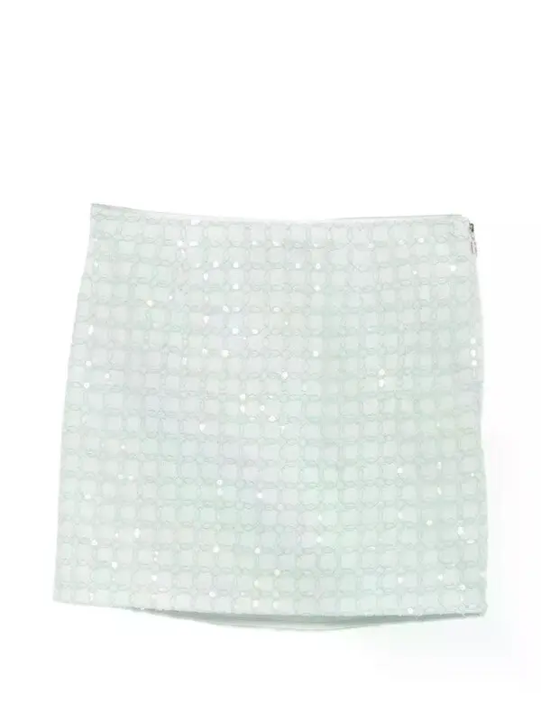 ROTATE BY BIRGER CHRISTENSEN Sequin Embellished Mini Skirt