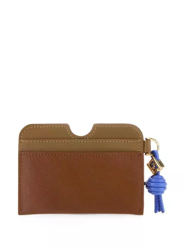 Fendi Ff Diamonds Leather Card Holder