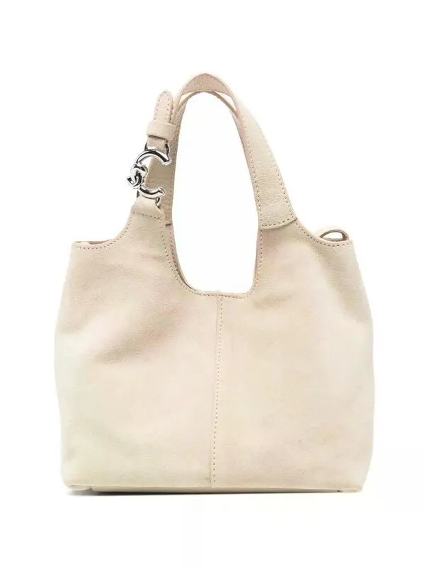 COCCINELLE Small C-easy Suede Tote Bag