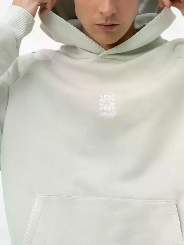 Hugo Embroidered Logo Hoodie