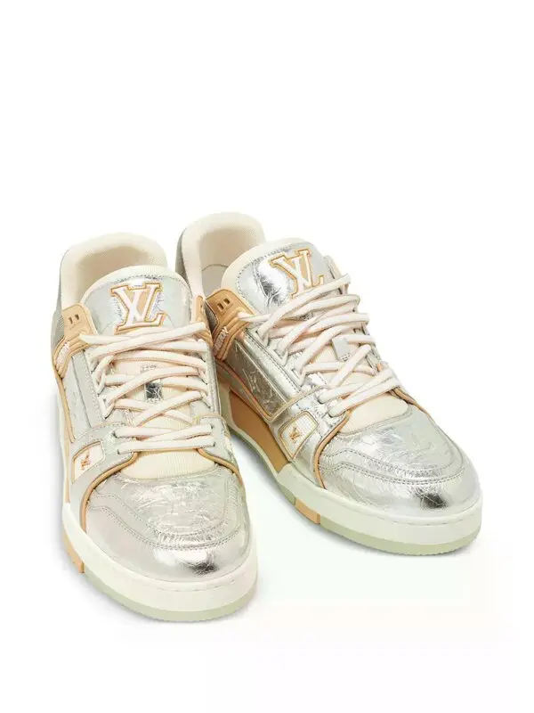 LOUIS VUITTON Monogram Leather Sneakers