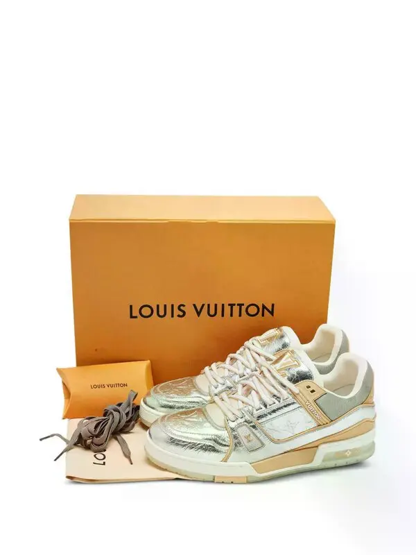 LOUIS VUITTON Monogram Leather Sneakers