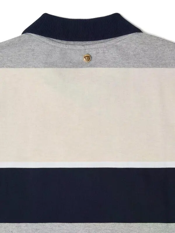 Versace Striped Cotton-jersey T-shirt