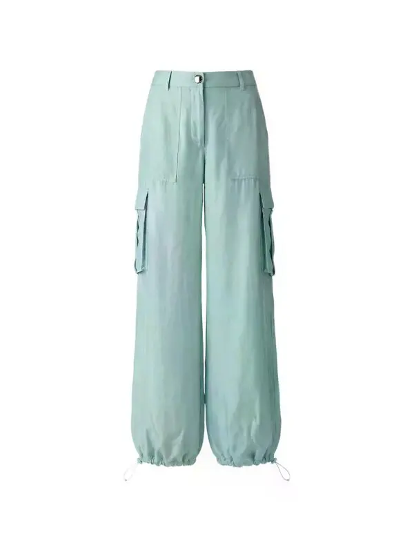 TOCCIN James Wide-leg Trousers - Green