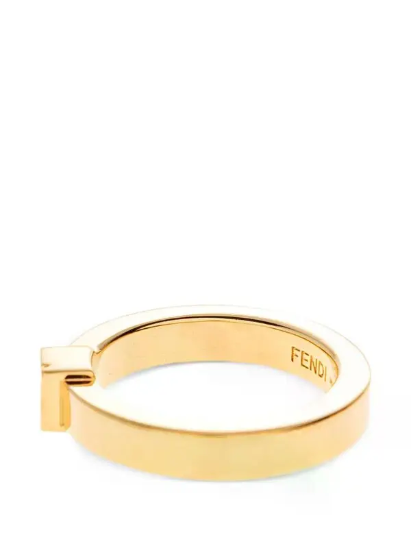 Fendi Ff Logo Ring