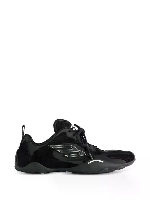 Balenciaga Panelled Sneakers - Black
