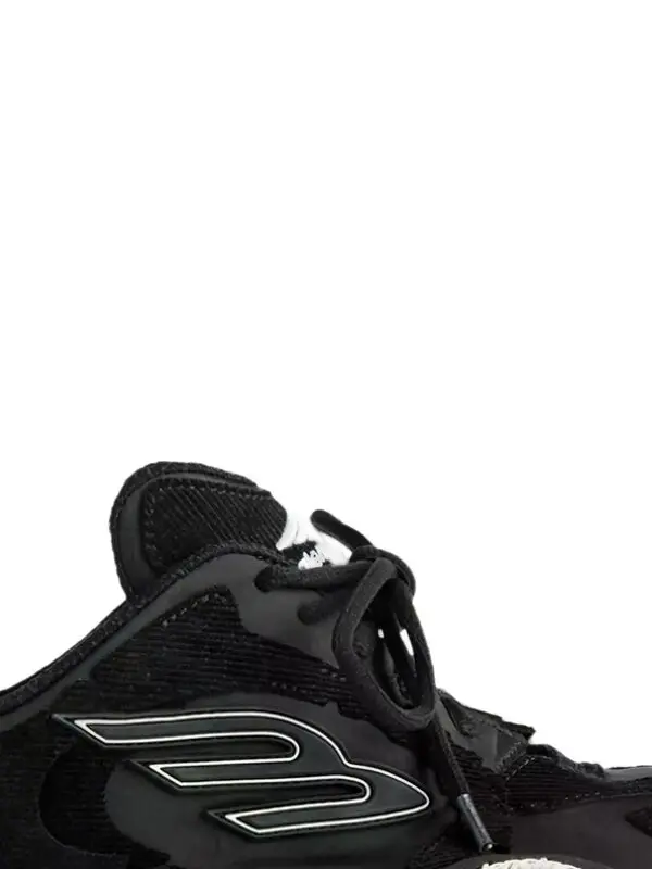 Balenciaga Panelled Sneakers - Black