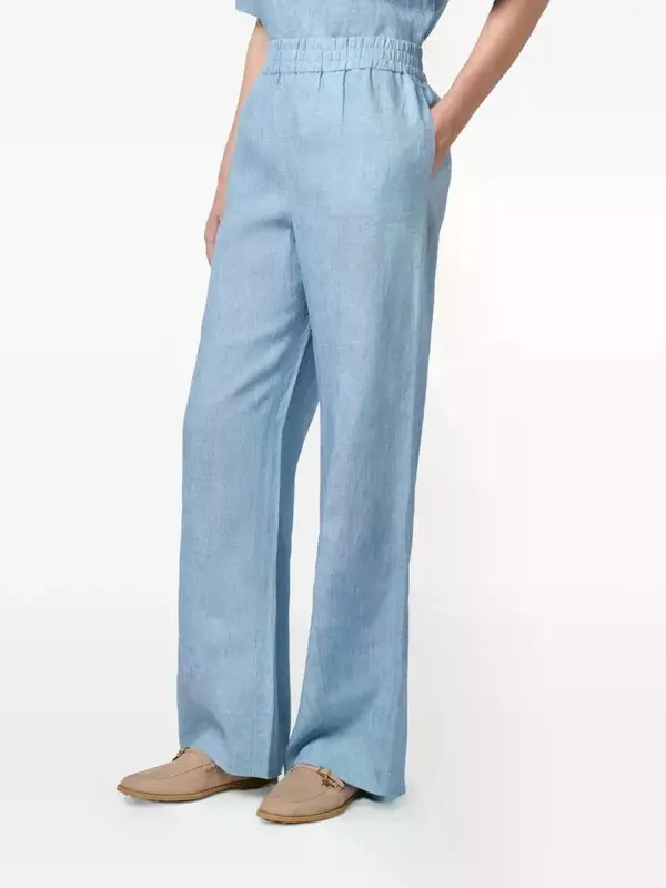 TOD'S Elasticated Wide-leg Trousers