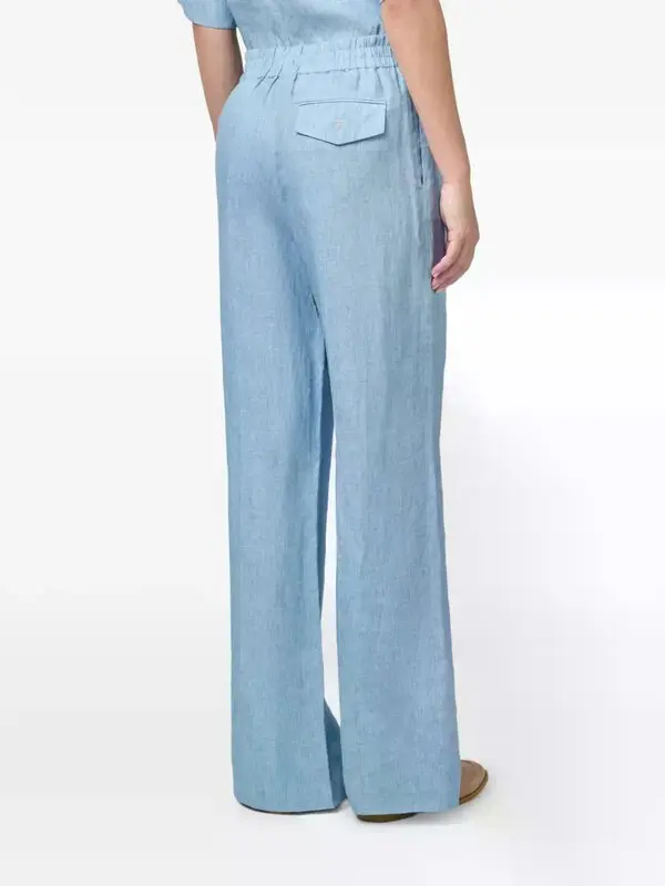 TOD'S Elasticated Wide-leg Trousers