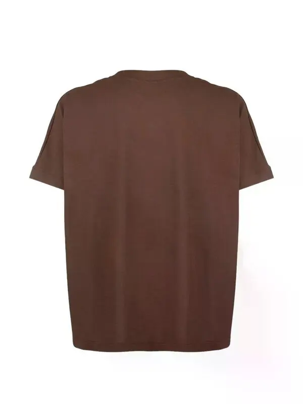 SLOWEAR V-neck Short-sleeve Jersey T-shirt
