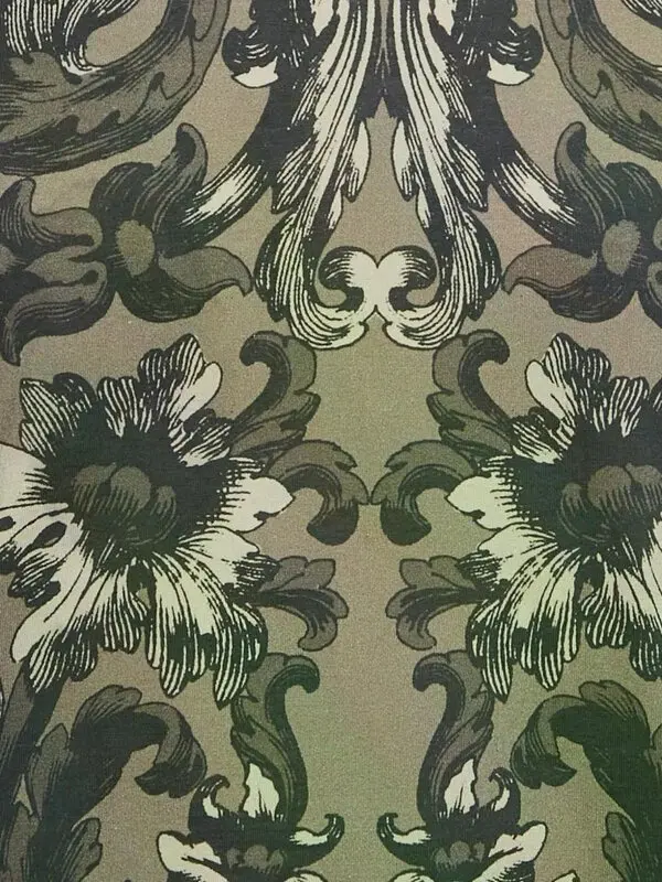 Dolce & Gabbana Baroque-print Crew-neck T-shirt