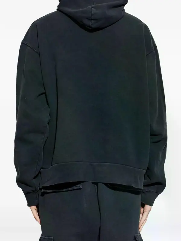 Balenciaga Logo Embroidered Hoodie