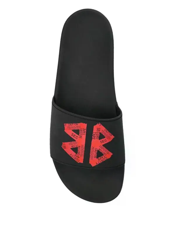 Balenciaga Logo-print Slides