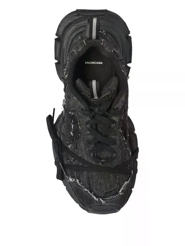 Balenciaga 3xl Distressed Sneakers