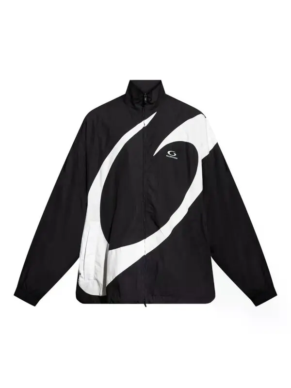 Balenciaga Loop Sports Icon Graphic-print Jacket