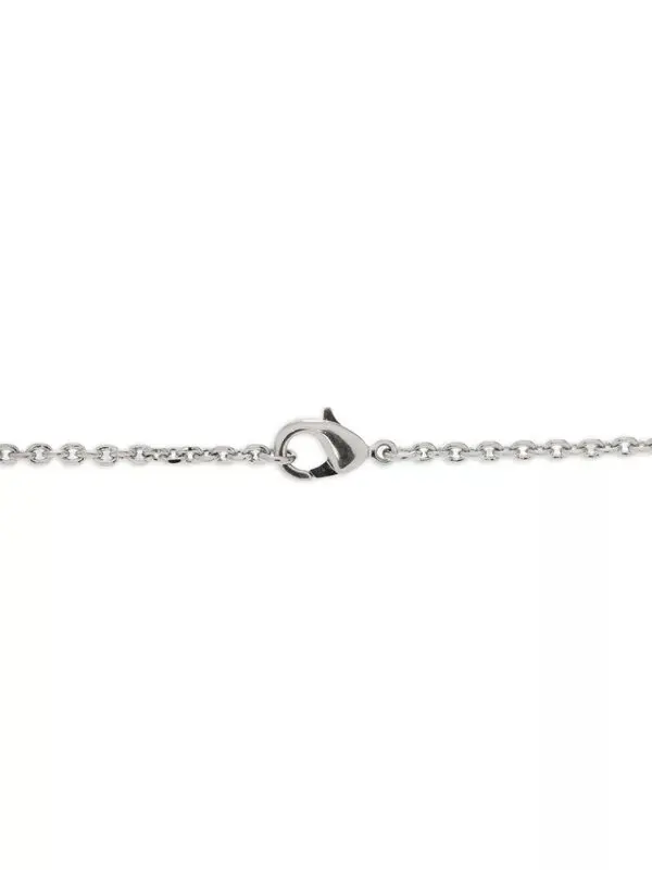 Balenciaga Tone Charm Pendant Necklace