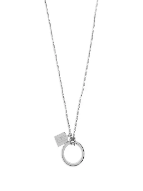 Balenciaga Saint-germain Ring Charm Necklace